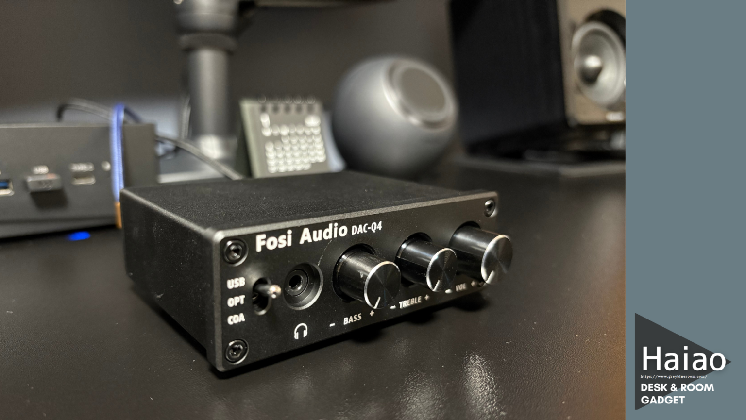 レビュー！Fosi Audio Q4 DAC ヘッドフォンアンプでPCオーディオを高品質化させる！ | Haiao