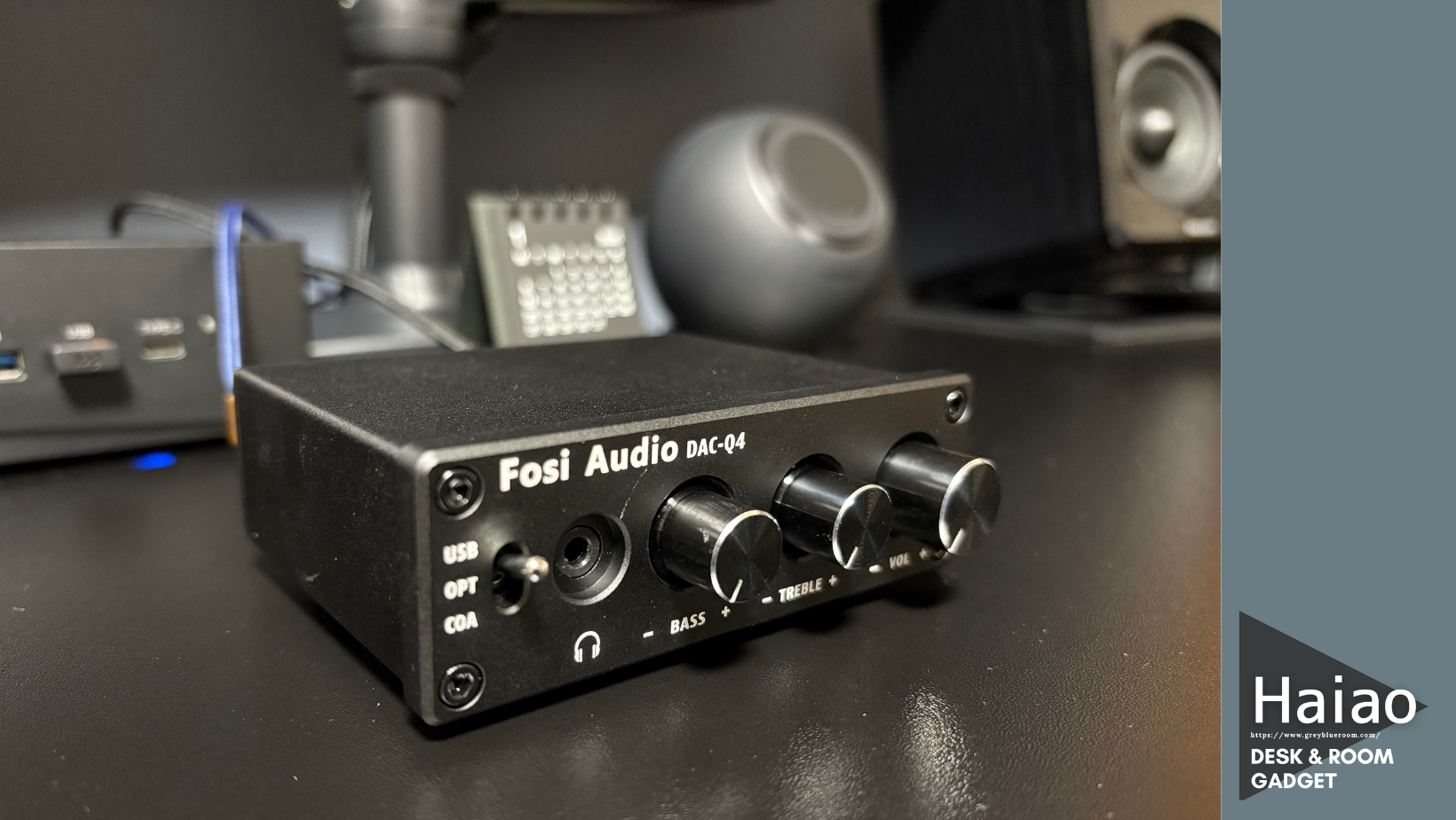 レビュー！Fosi Audio Q4 DAC ヘッドフォンアンプでPCオーディオを高品質化させる！ | Haiao