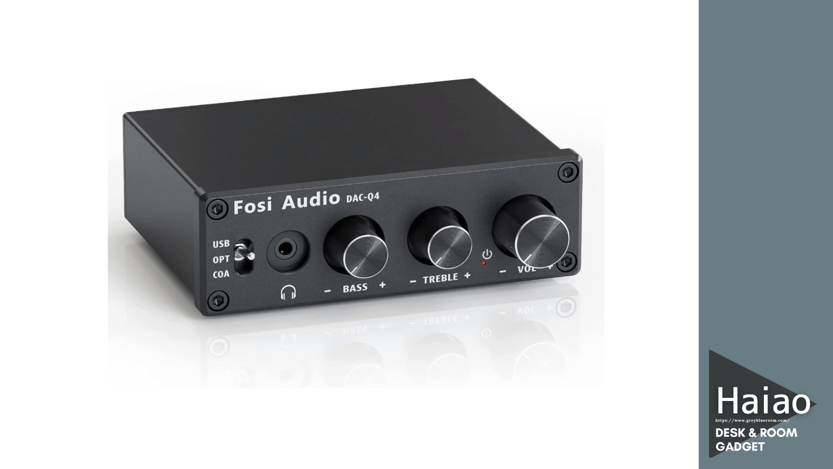 レビュー！Fosi Audio Q4 DAC ヘッドフォンアンプでPCオーディオを高品質化させる！ | Haiao